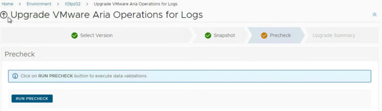 » Updating Aria Operations for Logs from Aria Suite Lifecycle