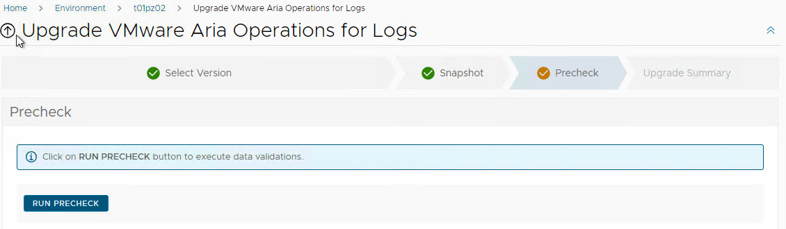 » Updating Aria Operations for Logs from Aria Suite Lifecycle