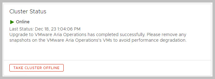 How To Upgrade Vmware Aria Operations Through Aria Suite Lifecycle A Step By Step Guide