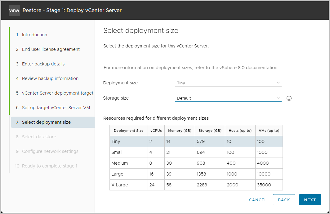 Restore Your File Based Vcenter Backup Using The Vcenter Server