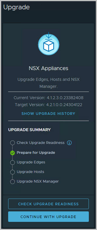 » VCF 5.2.1 – Upgrade to NSX 4.2.1 from SDDC Manager