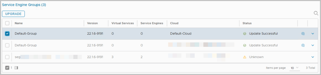 » Upgrade VMware NSX Avi Advanced Load Balancer