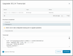 » Upgrade VMware NSX Avi Advanced Load Balancer